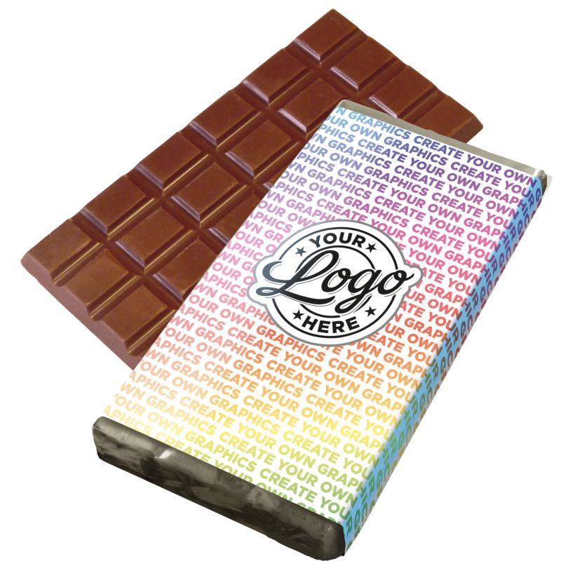 www.HamesChocolates.co.uk - Promotional 100g Chocolate Bars & Wrapper
