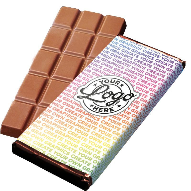 www.HamesChocolates.co.uk - Promotional 50g Chocolate Bars & Wrapper