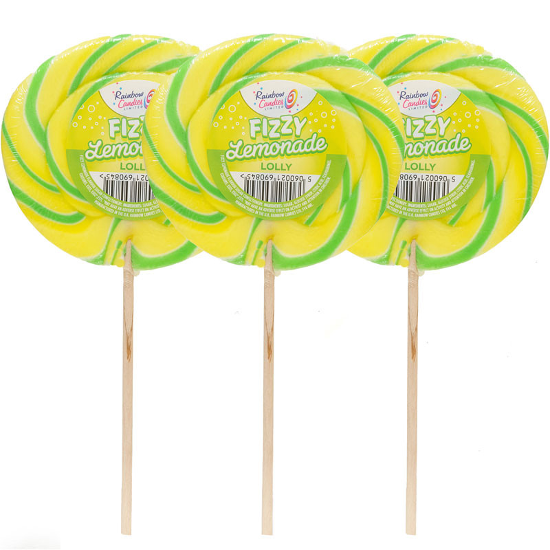 www.HamesChocolates.co.uk - Rock Wheel Lollipop - Fizzy Lemonade x ...