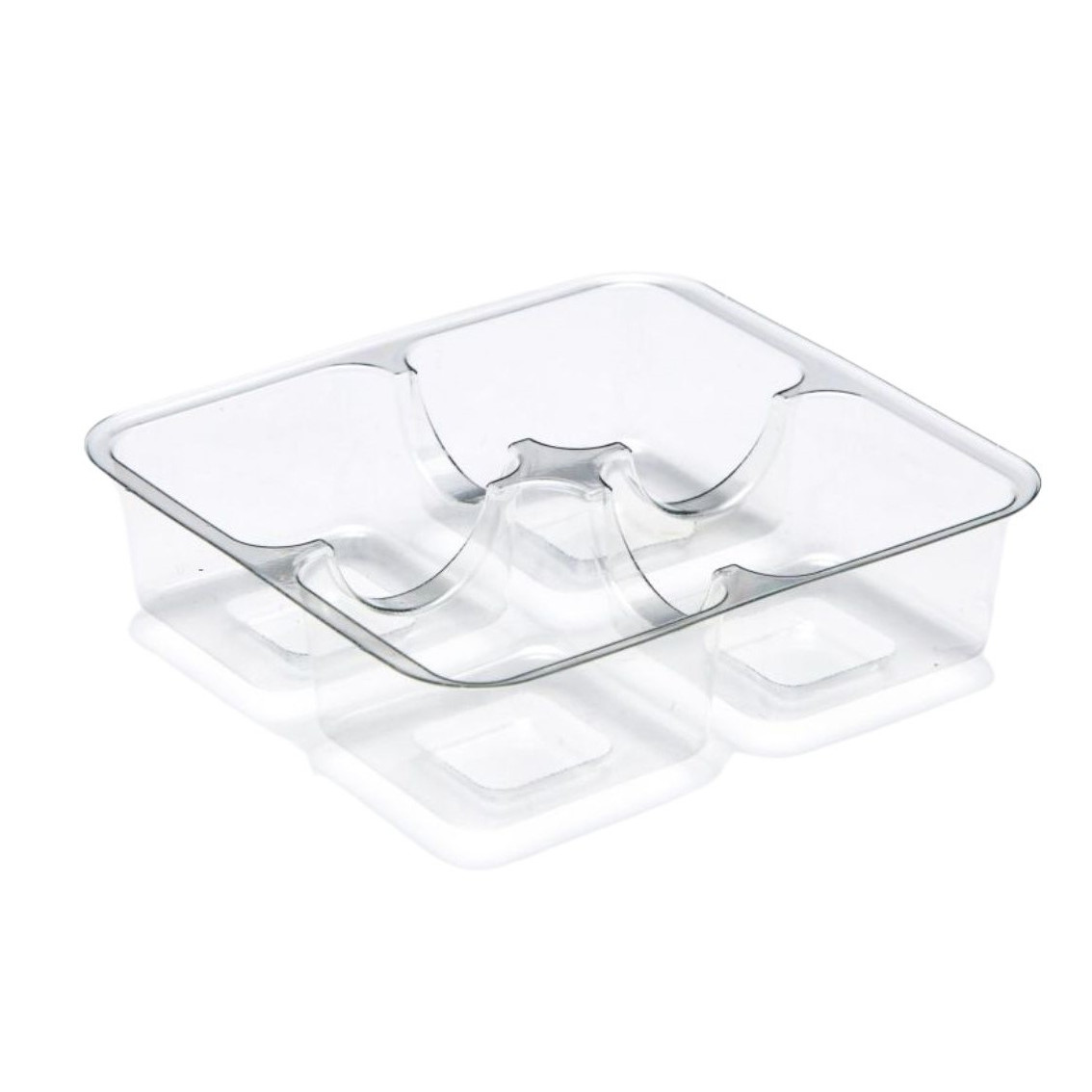 www.HamesChocolates.co.uk - Clear 4 Choc Cav Insert Tray - 78mm x 82mm ...