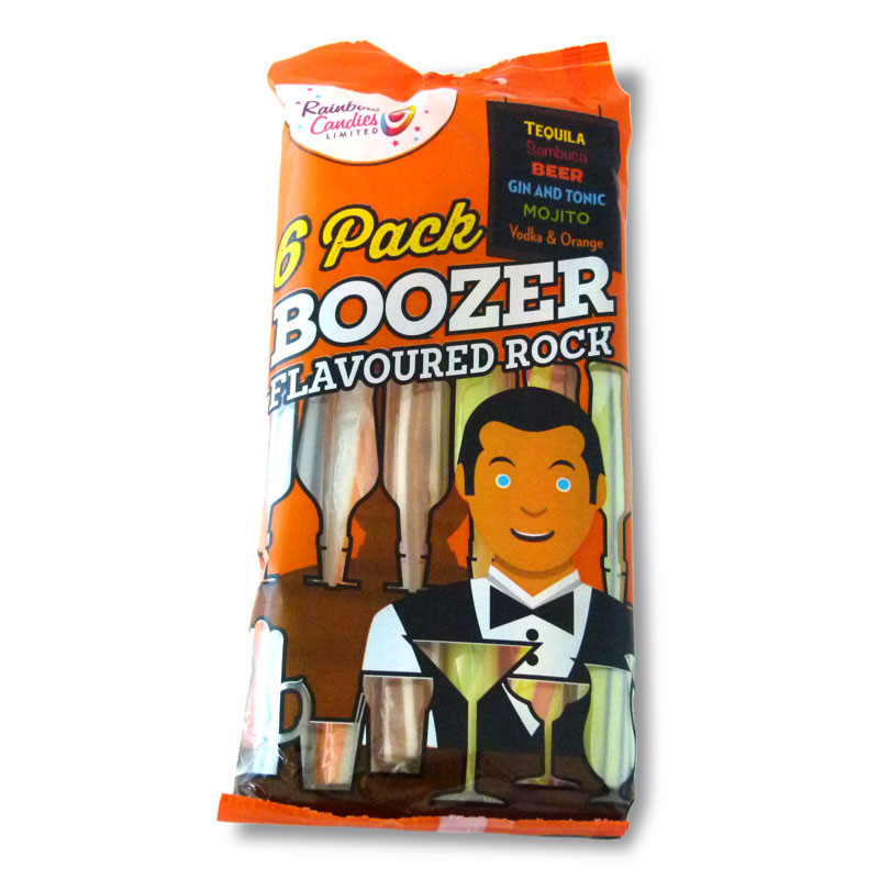 www.HamesChocolates.co.uk - Boozer Rock 6 Pack x Outer of 24