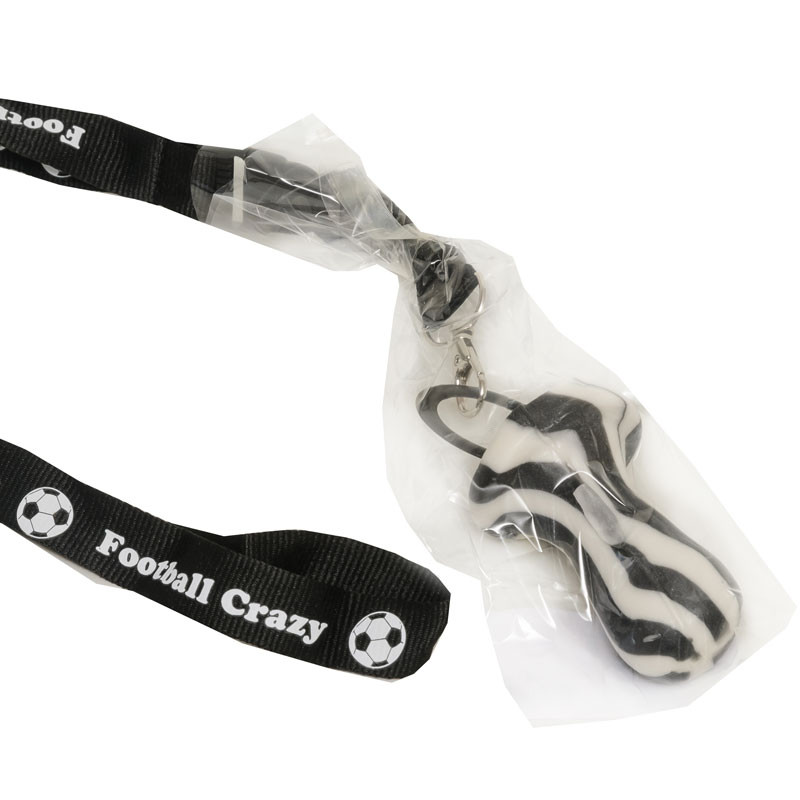 www.HamesChocolates.co.uk - Rock Lanyard Dummy - Football Crazy Black x ...
