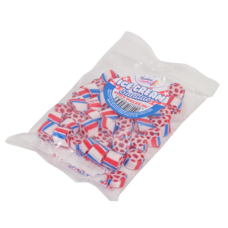 www.HamesChocolates.co.uk - Rock Sweets - Ice Cream Sundae 150g x Outer ...